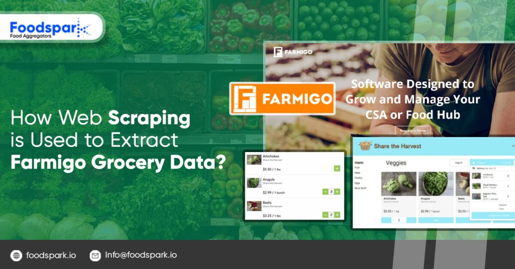 How Web Scraping is Used to Extract Farmigo Grocery Data?