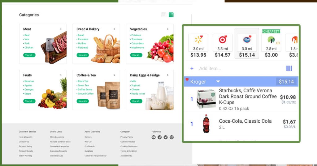 How Web Scraping is Used for Grocery Store Price Comparison Websites