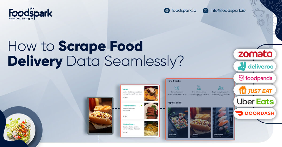 How to Scrape Food Delivery Data Seamlessly?