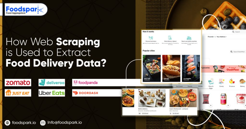 How Web Scraping is Used to Extract Food Delivery Data
