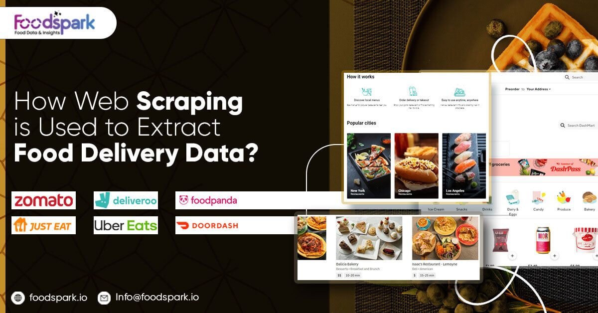 How Web Scraping is Used to Extract Food Delivery Data