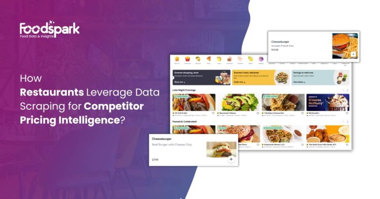 How Restaurants Use Data Scraping for Competitor Pricing Intelligence